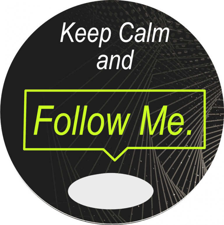 Circular Hand-Held Sign | Lollipop Signs